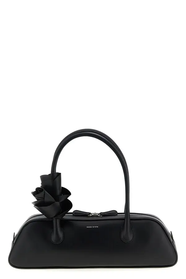 Magda Butrym Brigitte Leather Shoulder Bag - Black