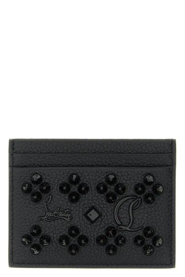 CHRISTIAN LOUBOUTIN Kios' Card Holder - Black