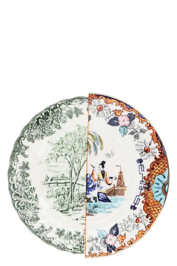 SELETTI Hybrid Ipazia' Dinner Plate ⌀ 27,5 Cm - Multi