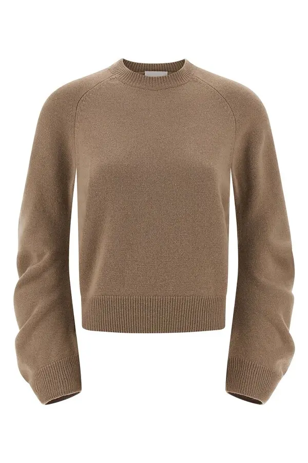 NUDE Curved Sleeve Sweater