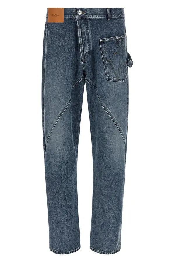 J.W.ANDERSON Twisted Workwear Denim Jeans