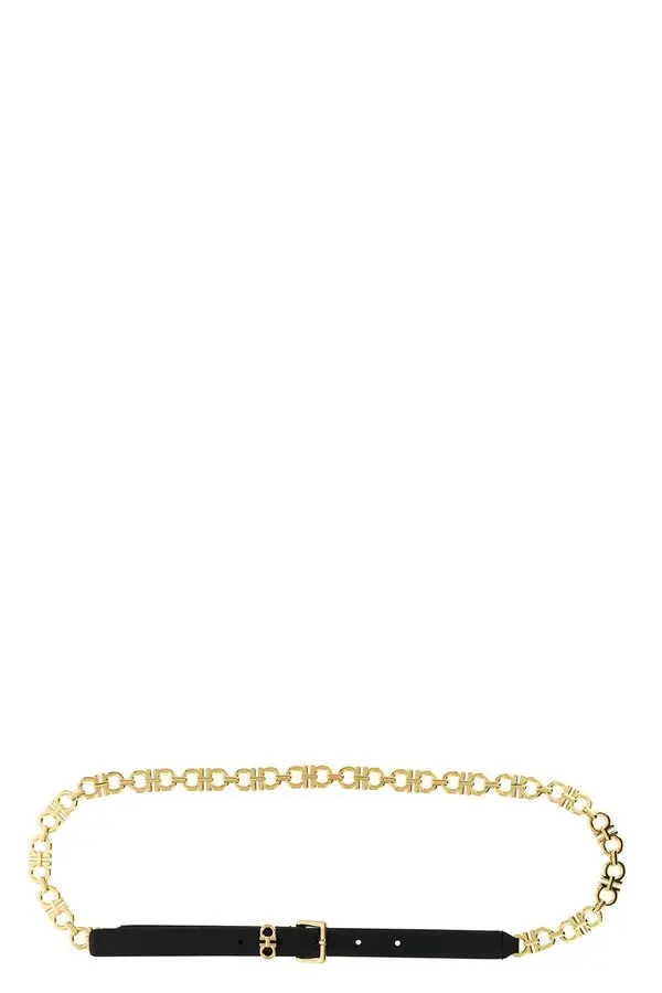 FERRAGAMO Gancini' Belt - Black