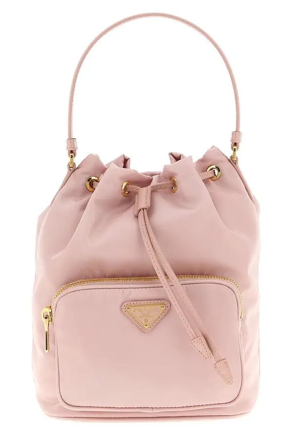 Prada Duet Bucket Bag - Pink