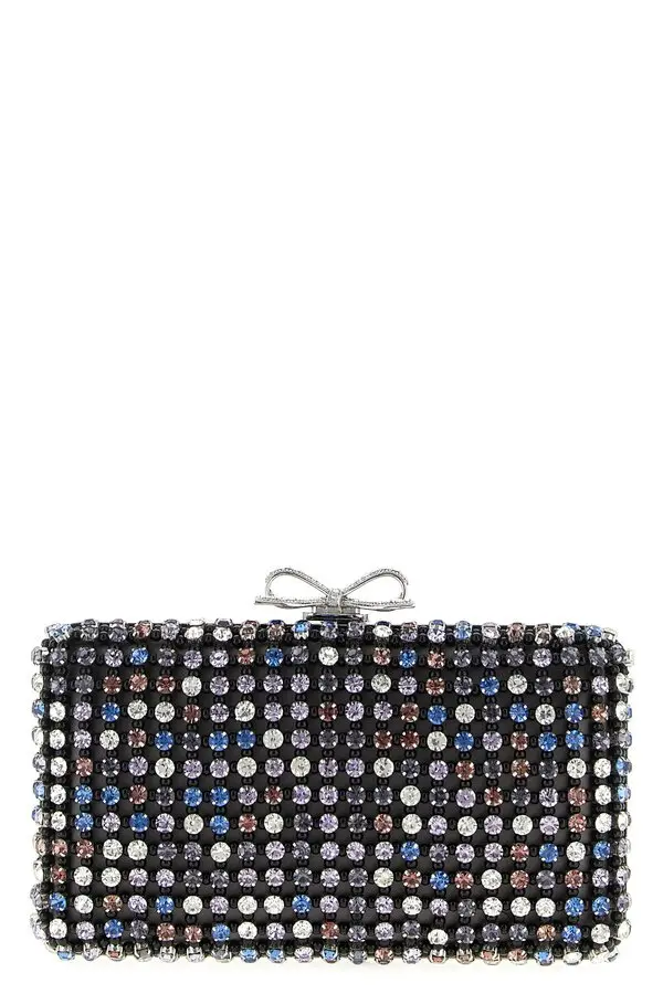 SELF-PORTRAIT Crystal Chainmail' Clutch