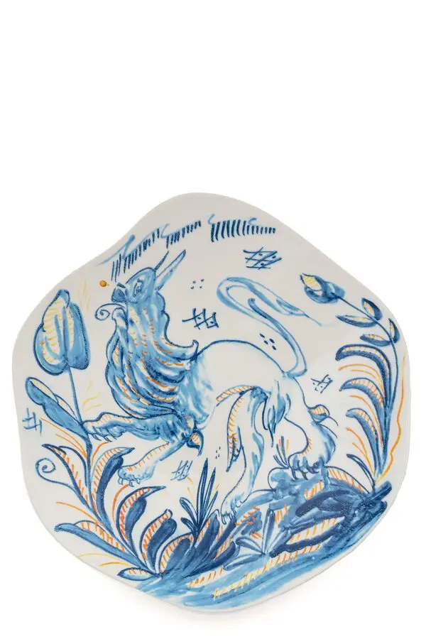 SELETTI Leone' Classics On Acid Silk X Diesel Living Soup Plate ⌀ 25 - Multi