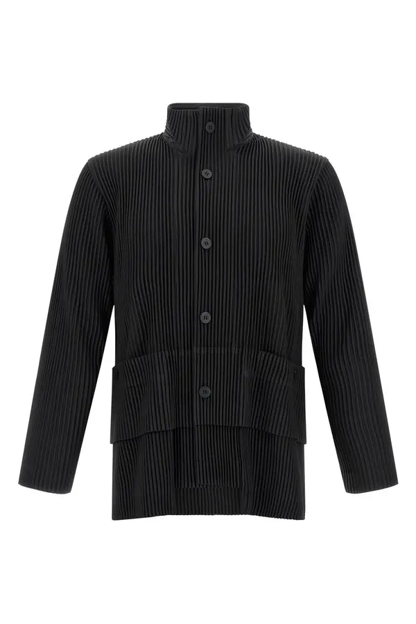 Issey Miyake Multi-pocket Pleated Jacket
