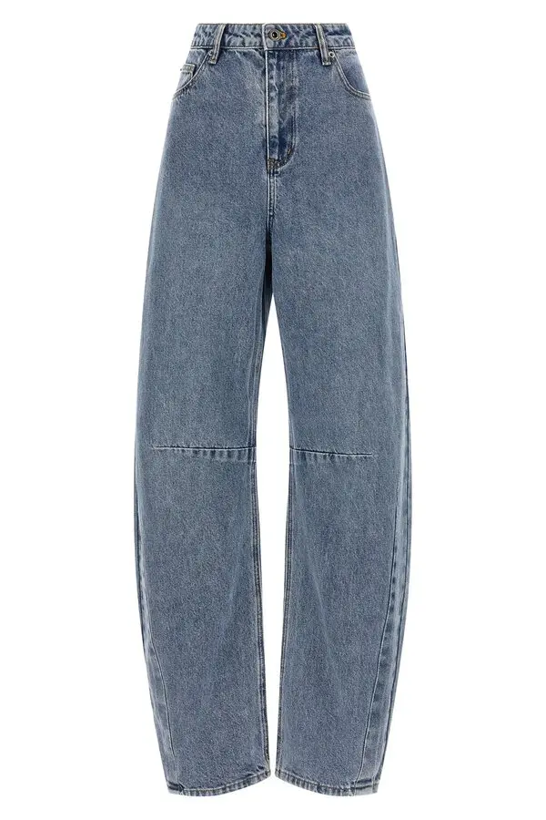 SELF-PORTRAIT Barrel Leg Jeans