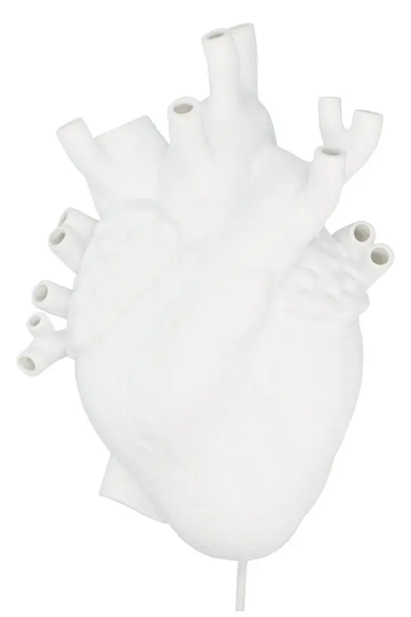 SELETTI Heart' Lamp - White