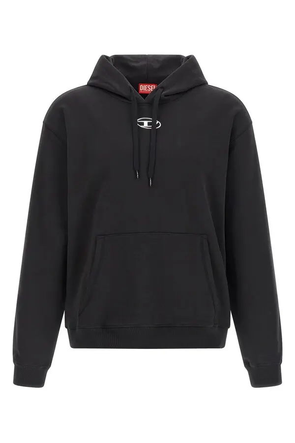 DIESEL® S-norm-hood-iod Cotton Hoodie