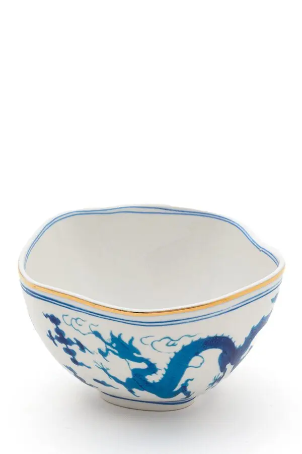 SELETTI Dragon Bird' Classics On Acid Silk X Diesel Living Bowl ⌀ 12 - Multi