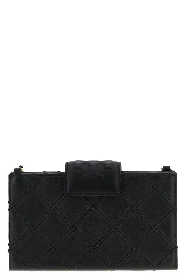 Tory Burch Fleming' Wallet - Black