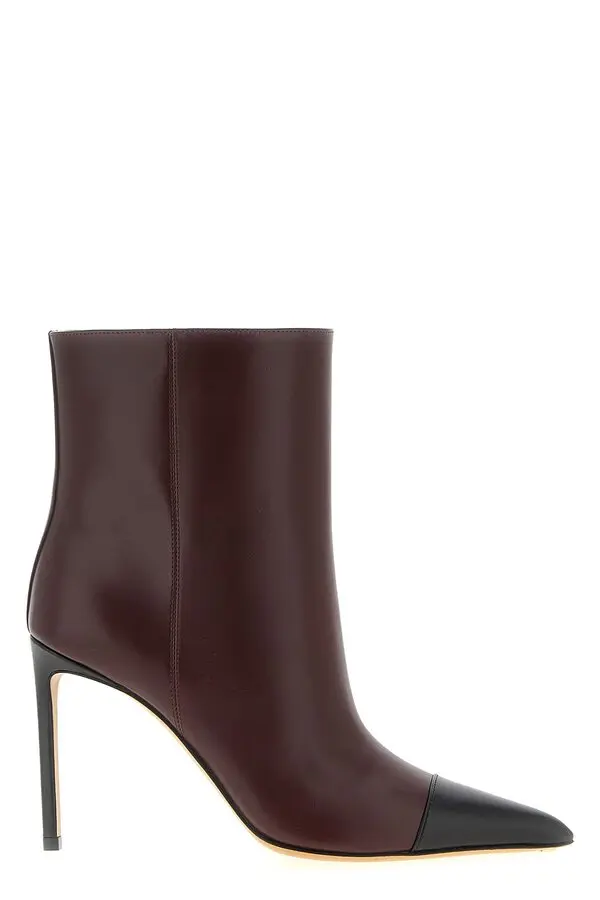 FRANCESCO RUSSO Leather Ankle Boots