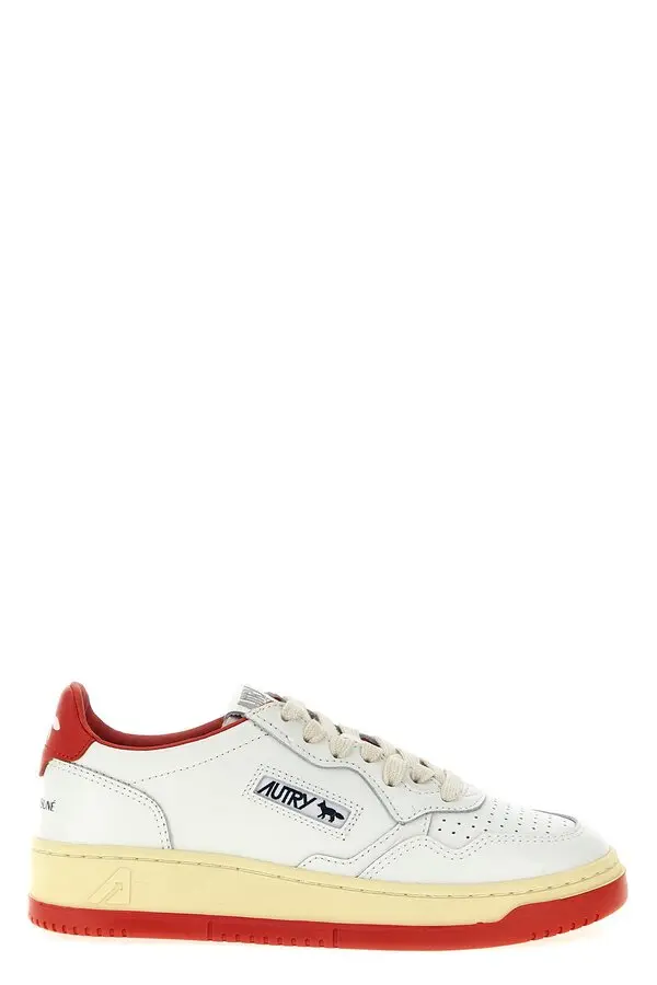 AUTRY X Maison Kitsuné 'medalist Low' Sneakers - Red
