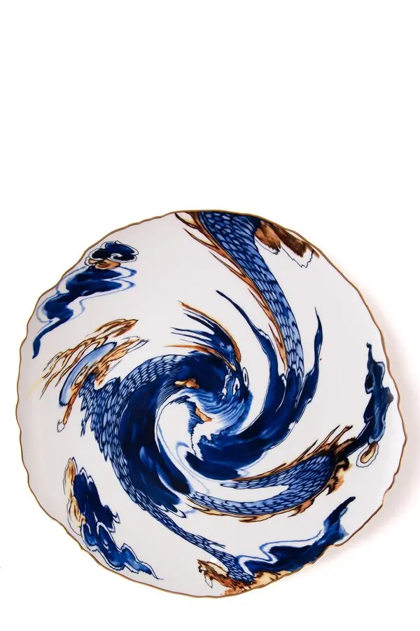 SELETTI Imari Dragon' Classics On Acid Silk X Diesel Living Dinner Pl