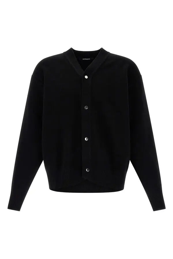 Jacquemus Le Cardigan Doppio Cardigan - Black