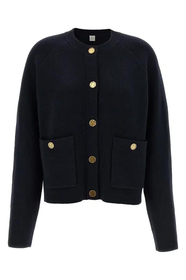 TOTEME Hammered Button' Cardigan