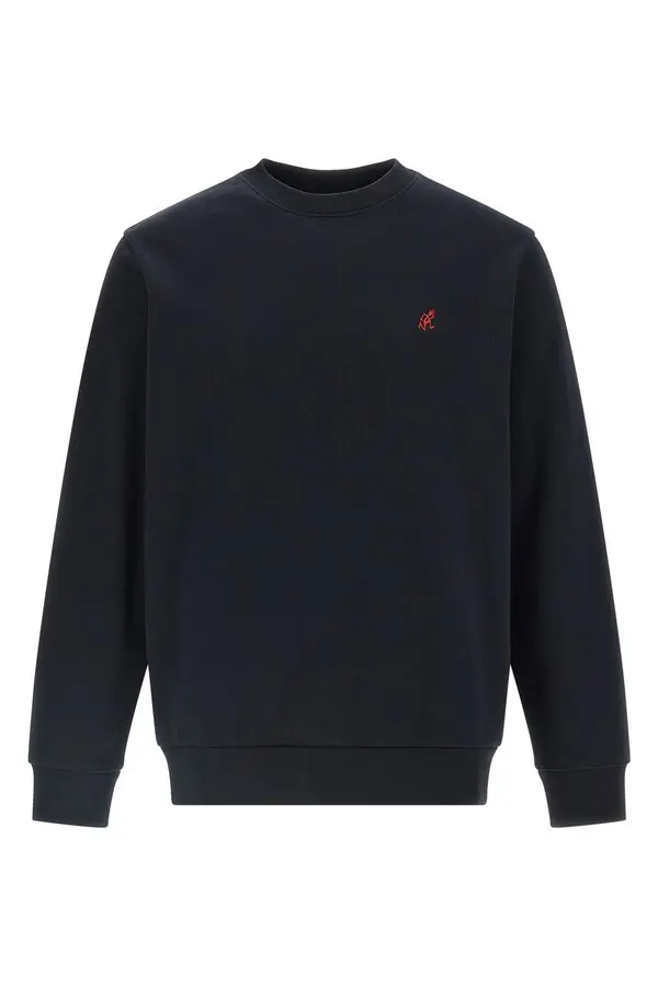 Gramicci Cotton Embroidered Sweatshirt - Blue