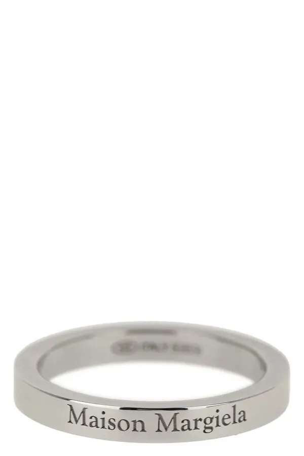 MAISON MARGIELA Logo Ring - Silver