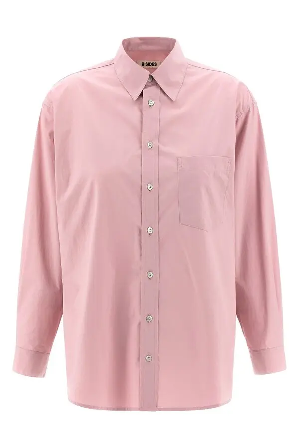 B Sides Nolan Cotton Poplin Shirt