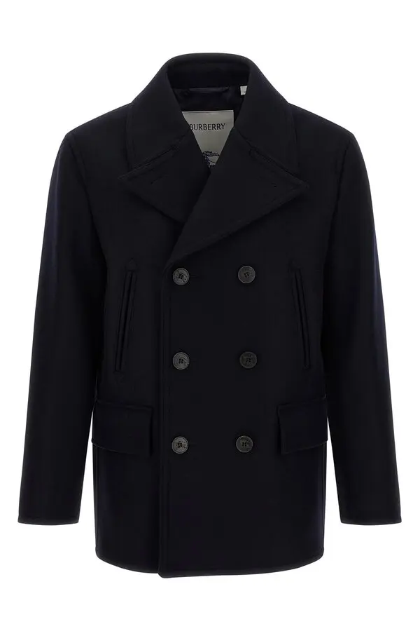 Burberry Shelborne' Coat - Blue