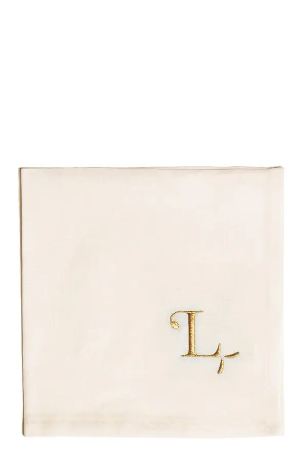 BITOSSI Napkin Letter 'l - White