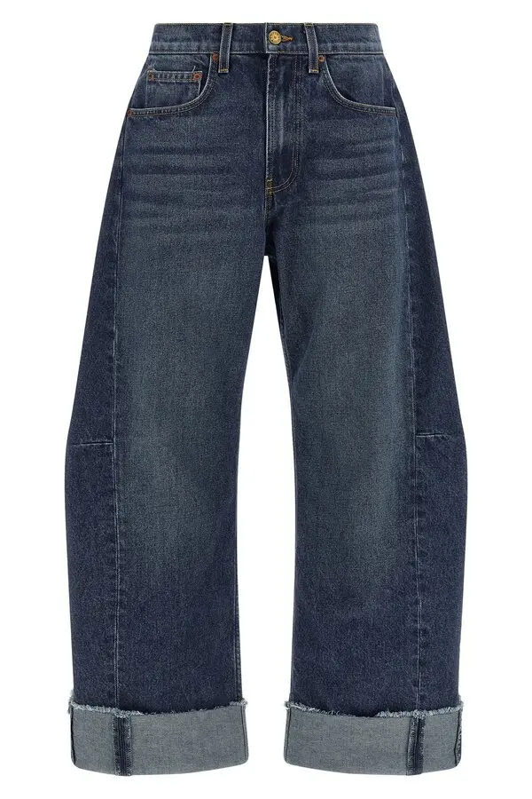 B Sides Relaxed Cuffed Lasso Jeans