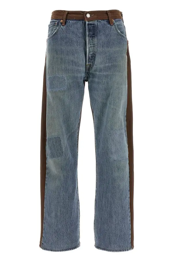 B Sides Vintage Straight Rework Halfsie Jeans