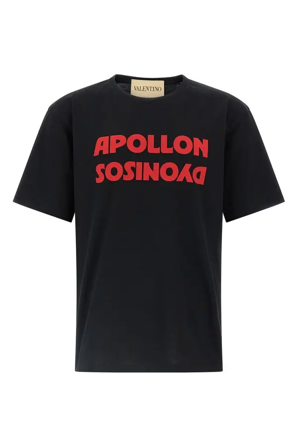Valentino Garavani Apollon/dyonisos' T-shirt - Black
