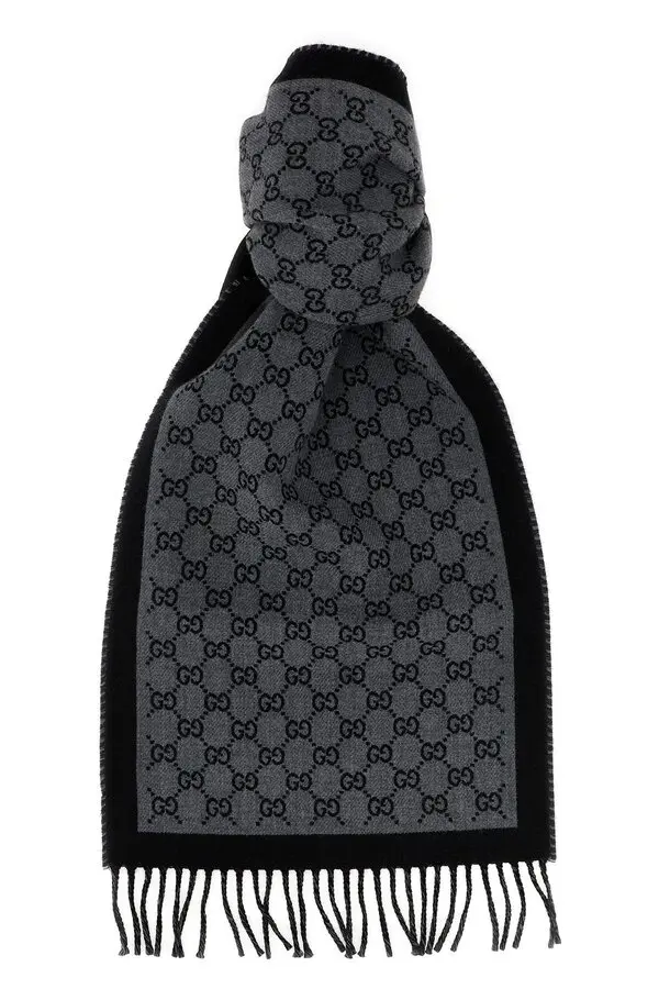 Gucci Gg Jacquard Scarf