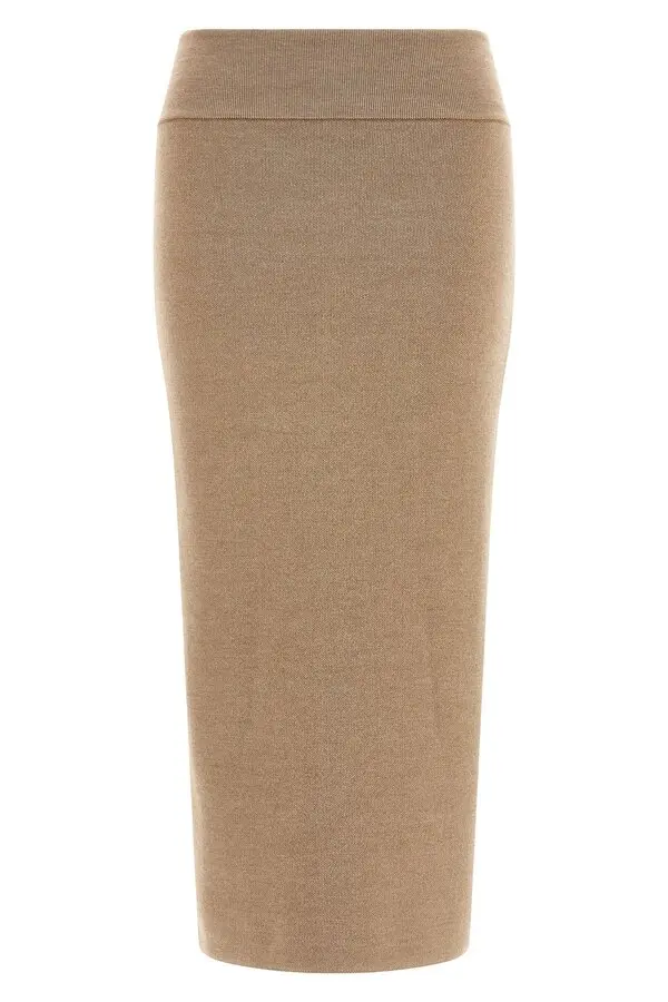 Jacquemus La Jupe Maille Doppio Midi Skirt