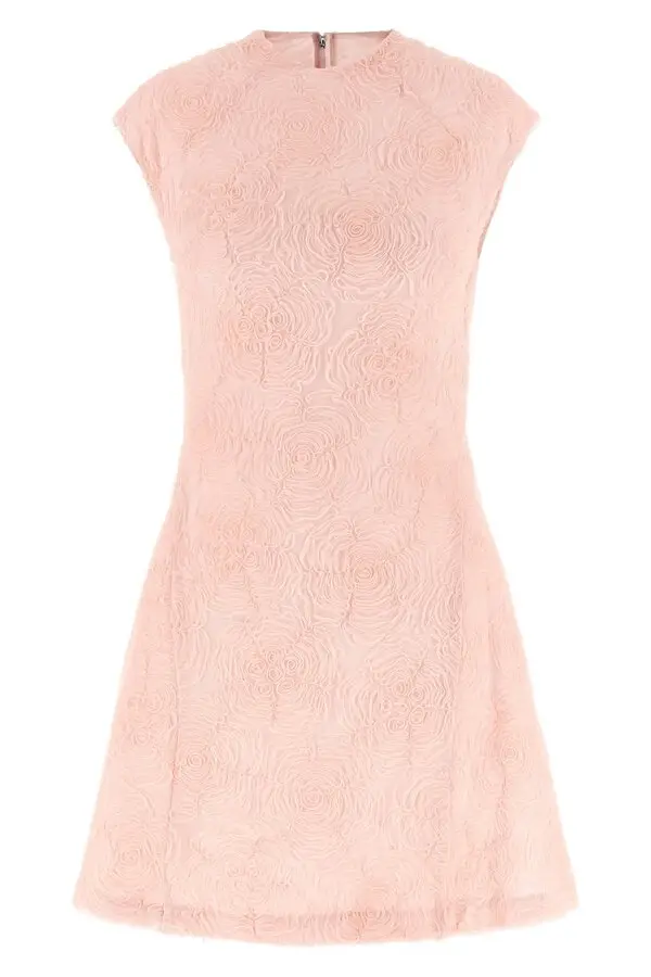 ROTATE BY BIRGER CHRISTENSEN Mesh Dress - Pink