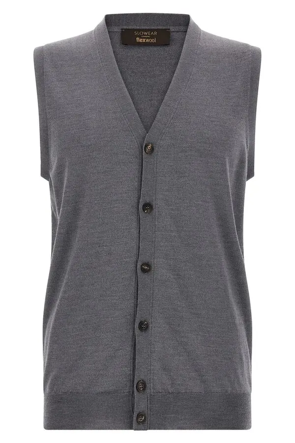 ZANONE Flexwool Vest - Gray