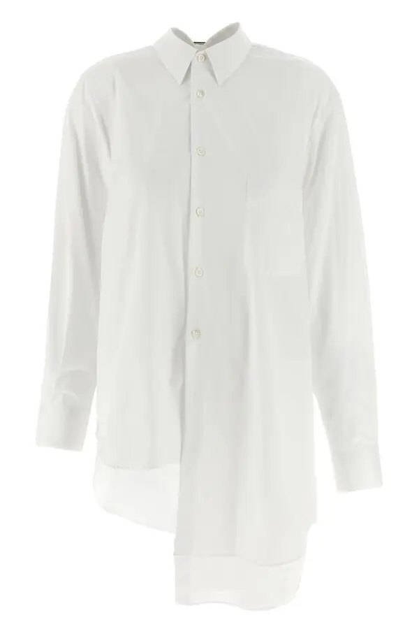 Comme Des Garçons Asymmetric Hem Shirt