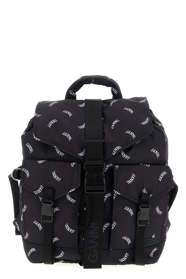 GANNI Re-tech Technical Fabric Backpack