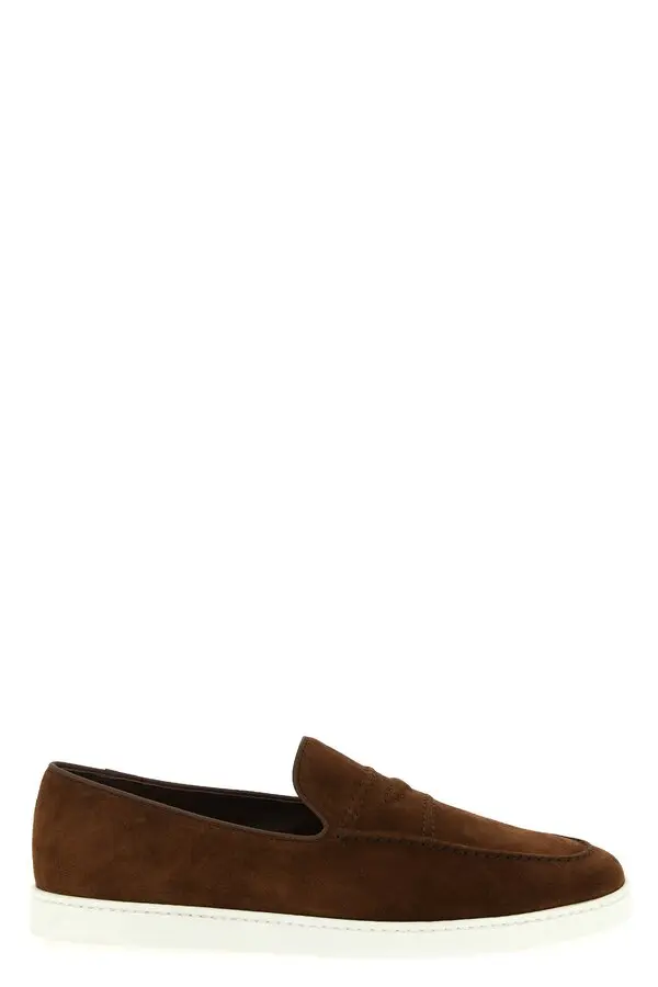 Church's Suede Loafers - Brown