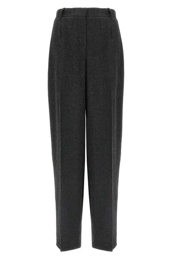 TOTEME Wide Flannel Trousers