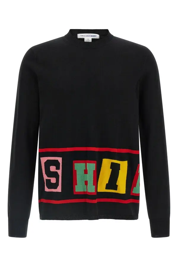 Comme Des Garçons Intarsia Sweater