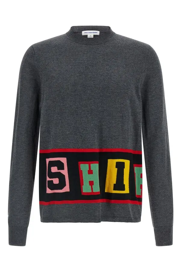 Comme Des Garçons Intarsia Sweater