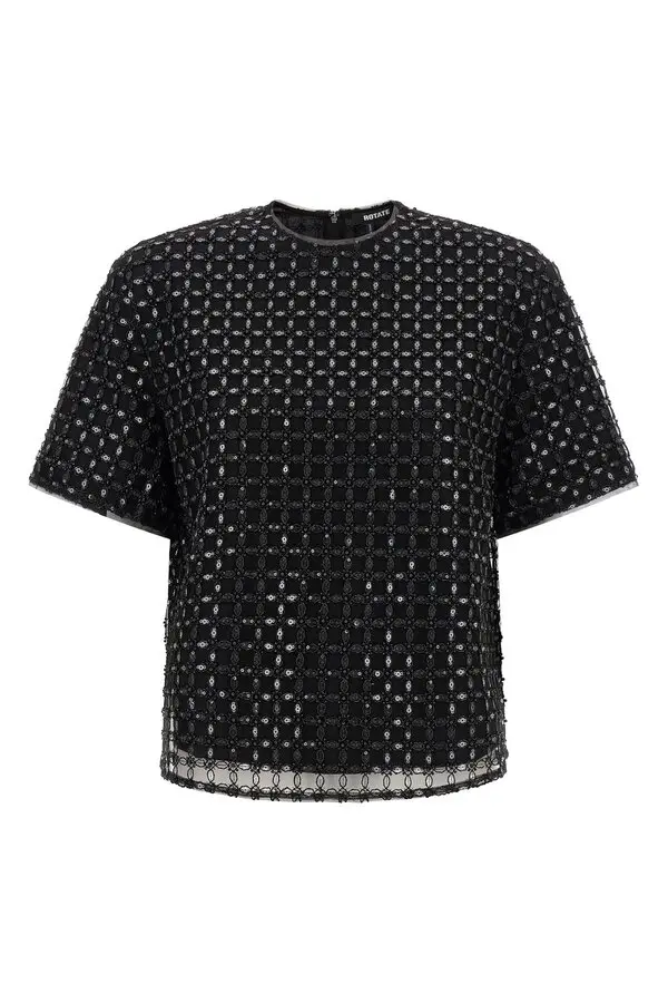 ROTATE BY BIRGER CHRISTENSEN Beaded Oversize' Top