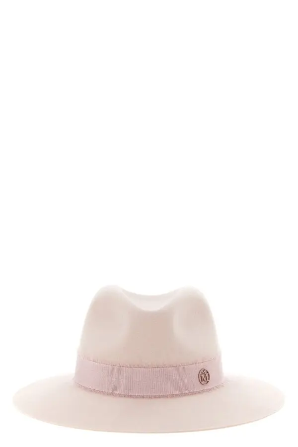 MAISON MICHEL Henrietta Felt Hat - Pink