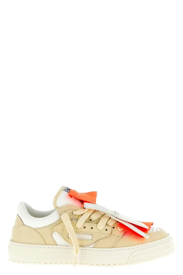 Off-White 3.0 Court Low Top' Sneakers - Beige