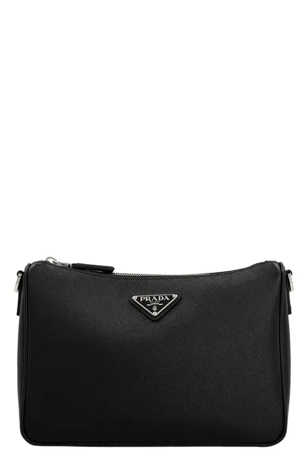 Prada Re-nylon & Saffiano Crossbody Bag