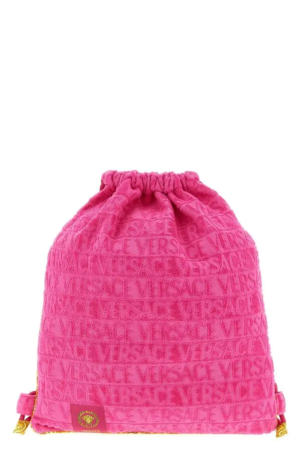 Versace Baroque Gym Bag - Fuchsia