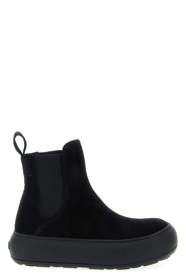 Moschino Ollie Suede Sneakers