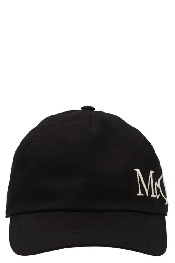 Alexander McQueen Logo Embroidery Cap