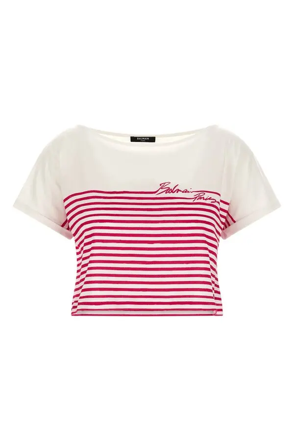 Balmain Marinière' T-shirt