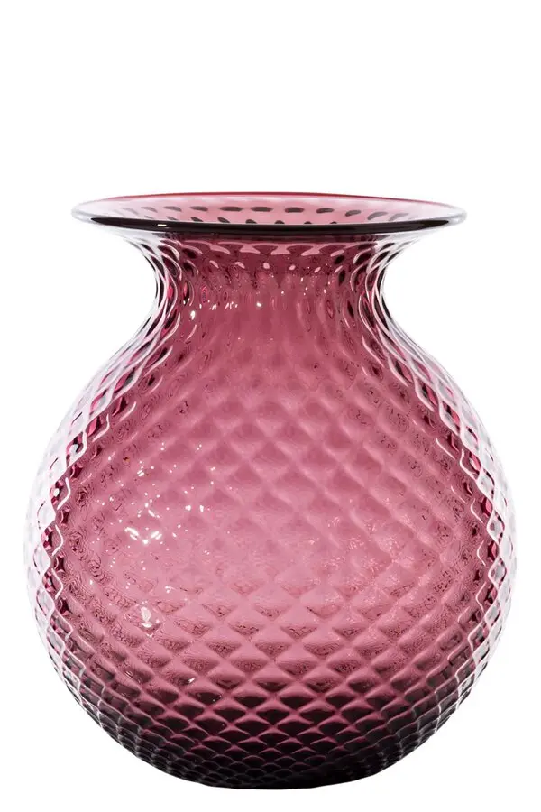 VENINI Monofiori Balloton' Pot ⌀ 21 Cm - Pink