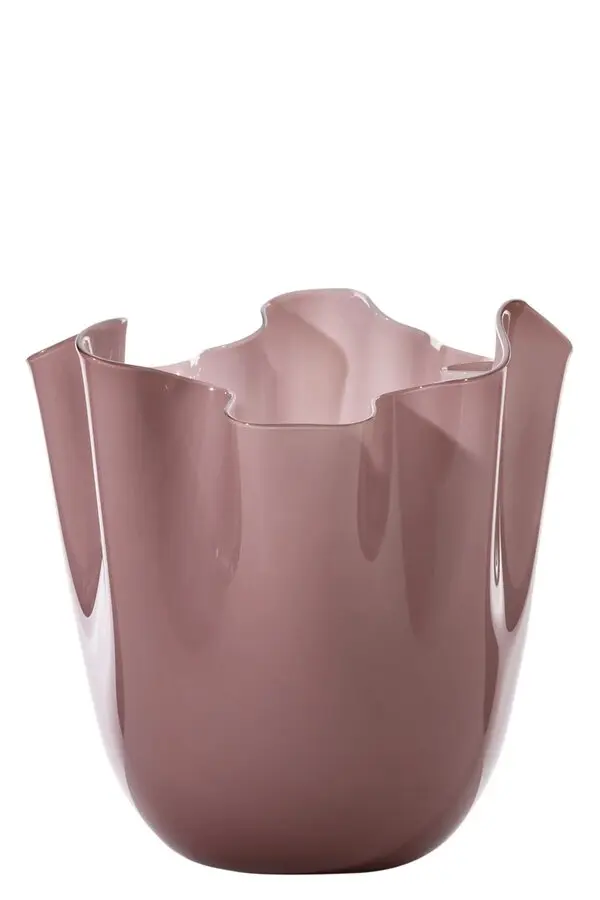 VENINI Fazzoletto' Pot ⌀ 13 Cm - Pink