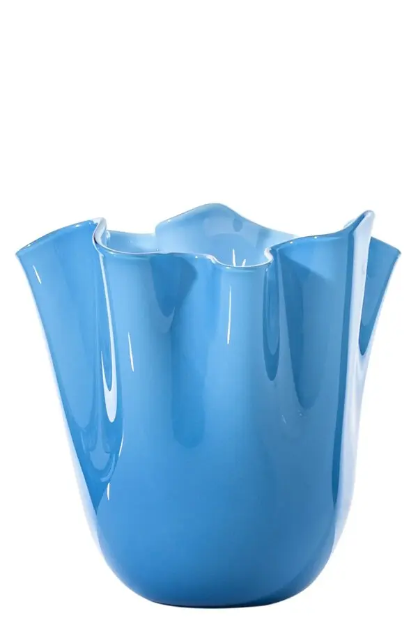 VENINI Fazzoletto' Pot ⌀ 13 Cm - Blue