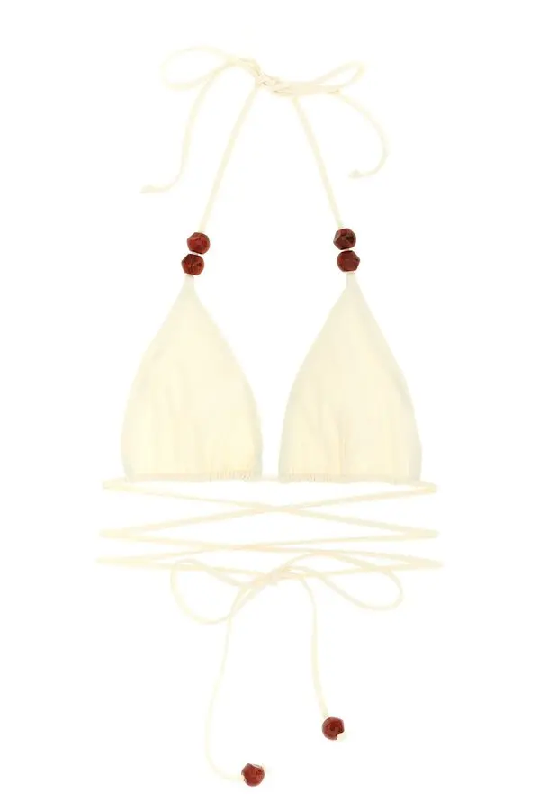 Magda Butrym Re 26 Bikini Top - White